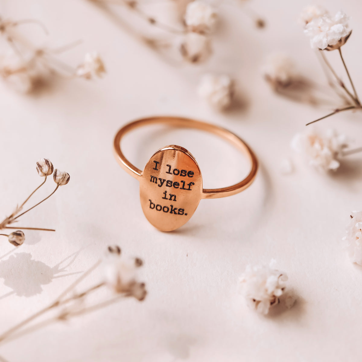 The Kingdom of Crows Inspired Stamp Ring