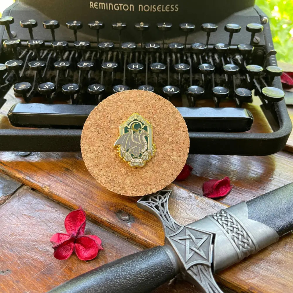 Flesh and Fire Inspired: Nektas Enamel Pin
