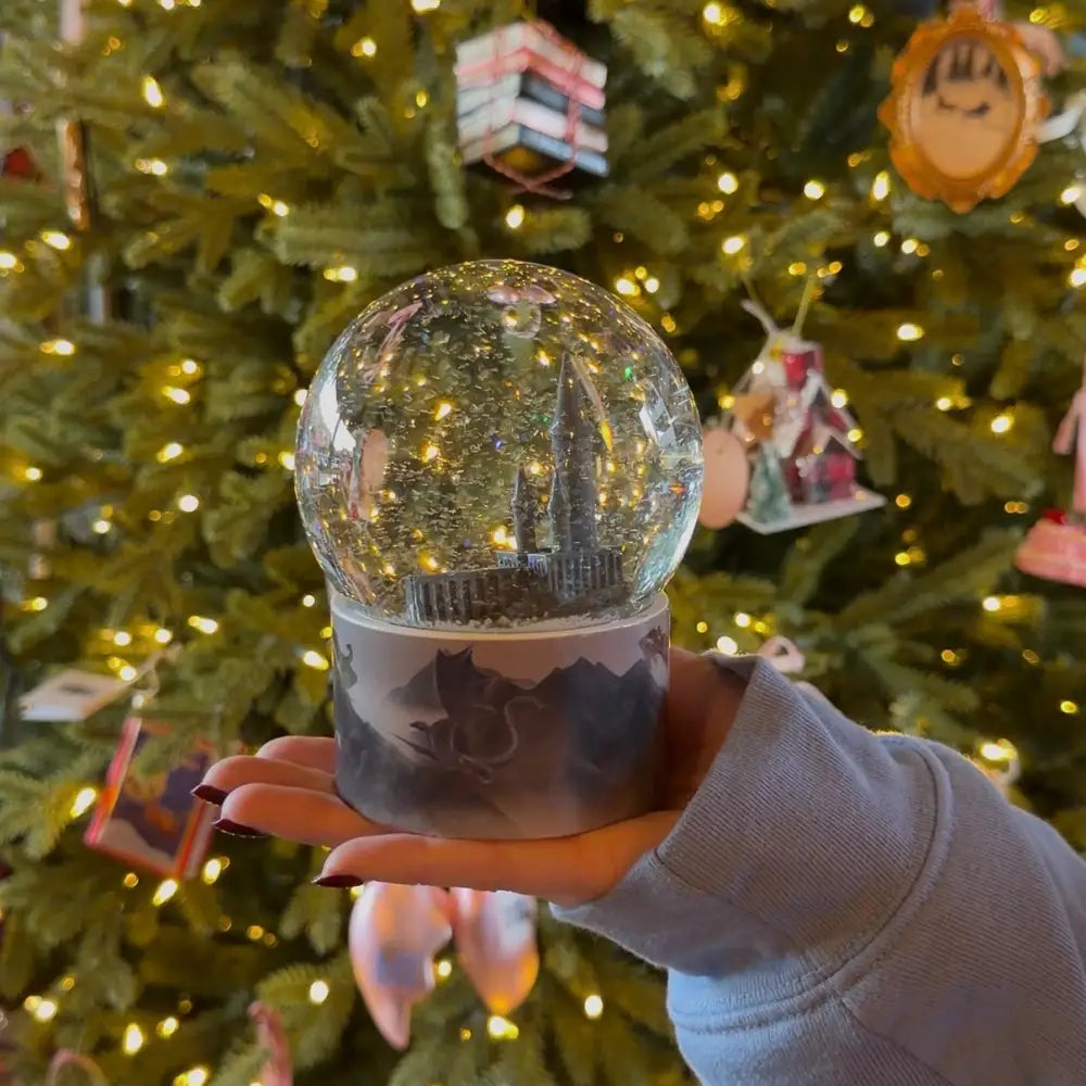 Fourth Wing Inspired: Parapet Snow Globe
